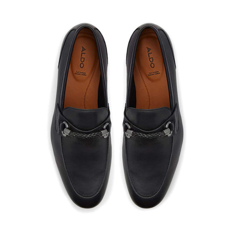 Gento Men's Loafers Dress Shoe - Black – Aldoshoes Singapore