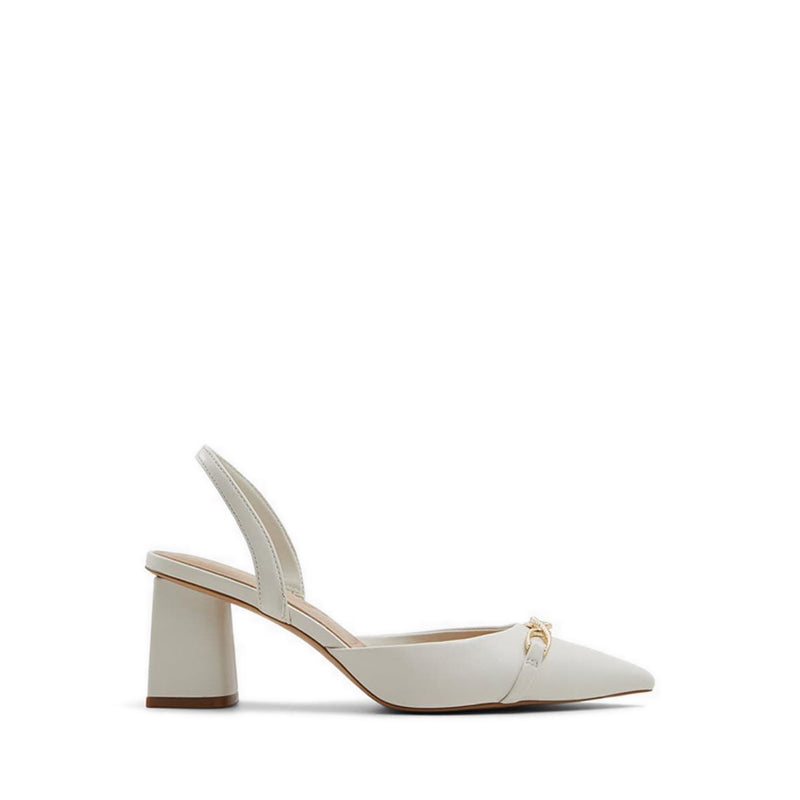Carnforth Women's Sling Back Heel - White-Bone – Aldoshoes Singapore