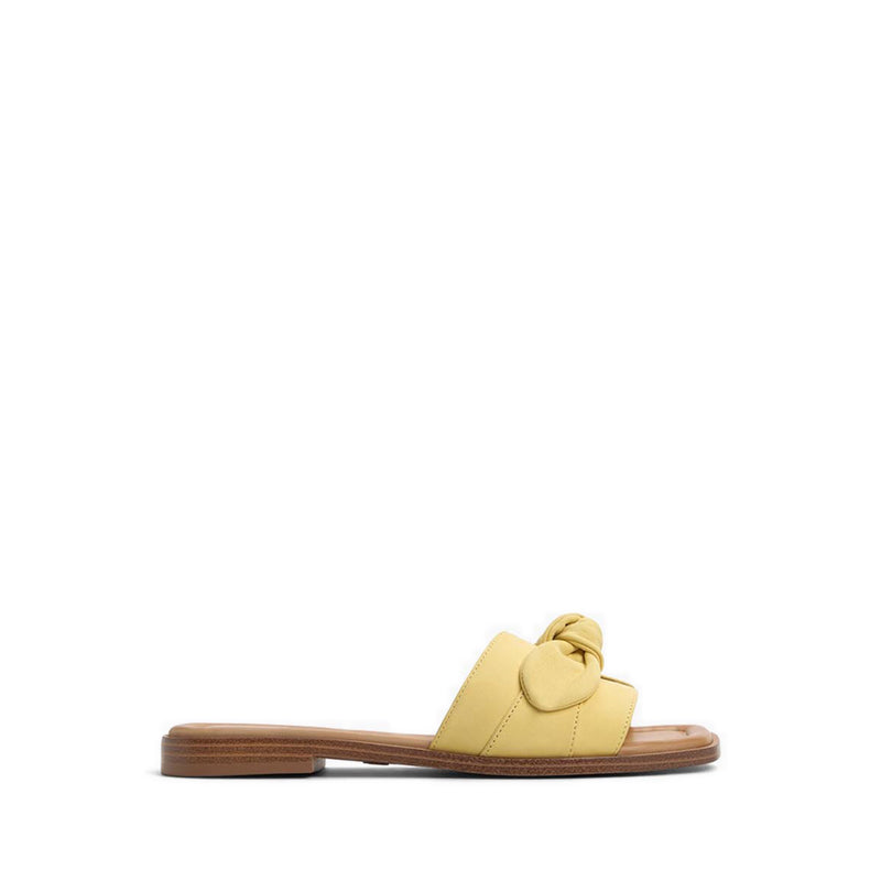 Lavinia Women's Flat Sandals - Yellow – Aldoshoes Singapore